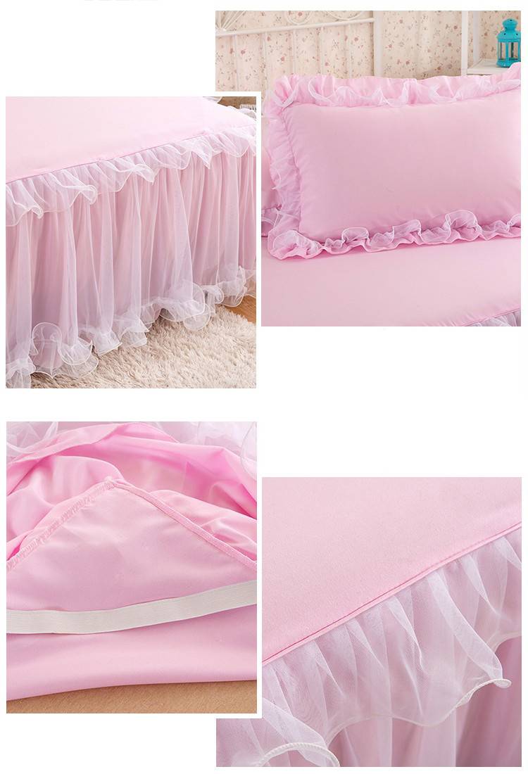 Boudoir Style Ruffled Bed Skirt (5 Colors)