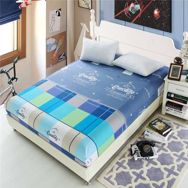 100% Polyester Fitted Sheet Hypoallergenic Bed Sheets (22 designs)