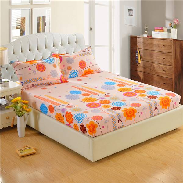 100% Polyester Fitted Sheet Hypoallergenic Bed Sheets (22 designs)