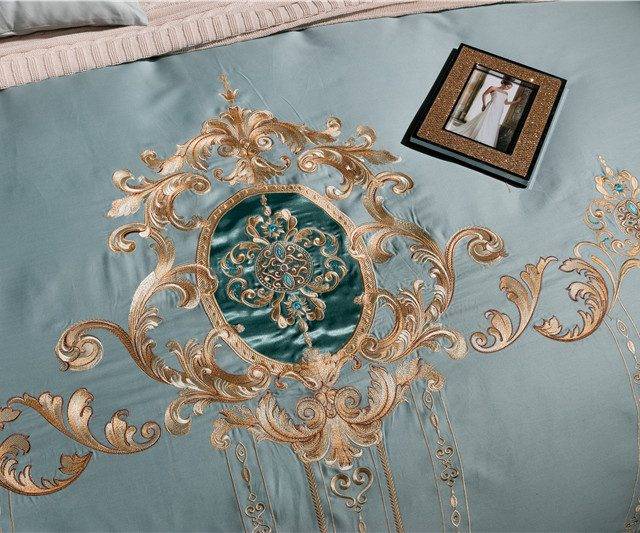 Royal Style Cotton Bedding Set (10 Variations)
