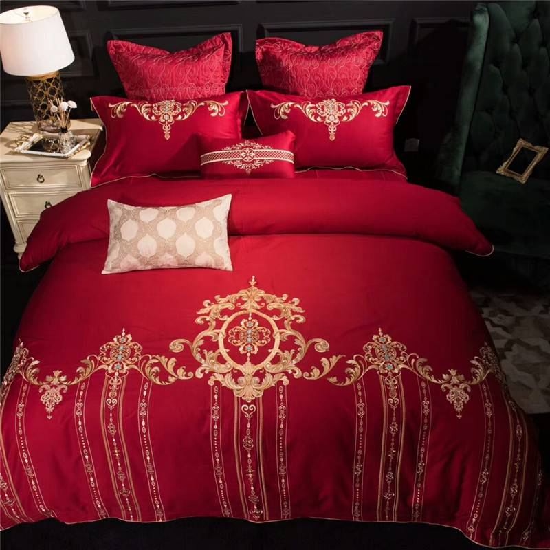 Royal Style Cotton Bedding Set (10 Variations)