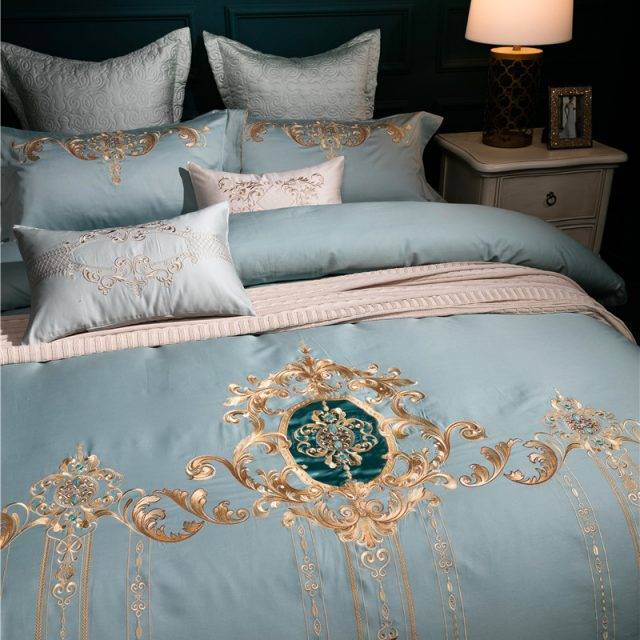 Royal Style Cotton Bedding Set (10 Variations)