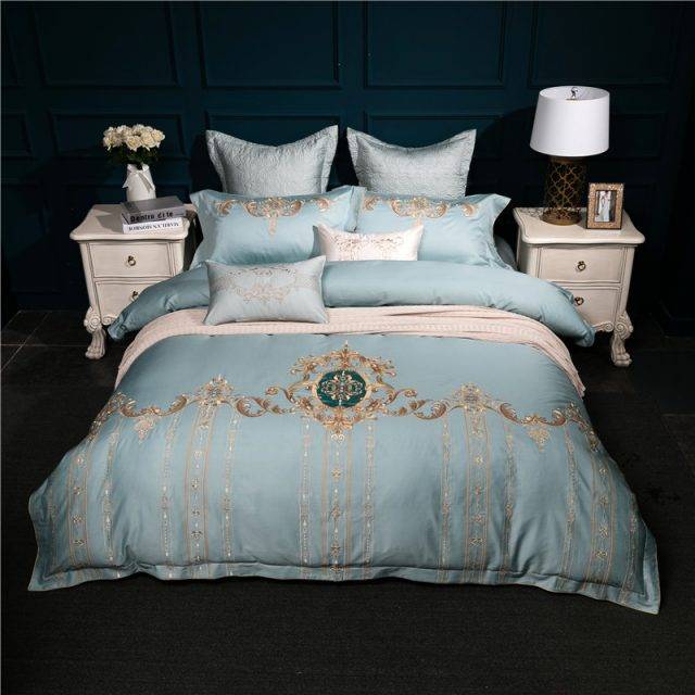Royal Style Cotton Bedding Set (10 Variations)