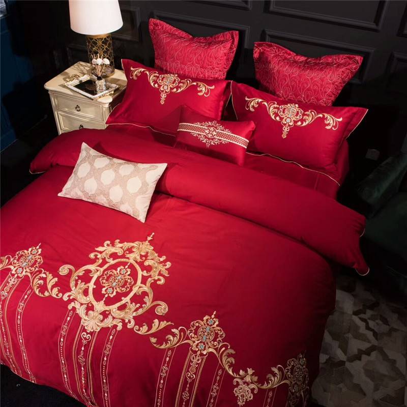 Royal Style Cotton Bedding Set (10 Variations)